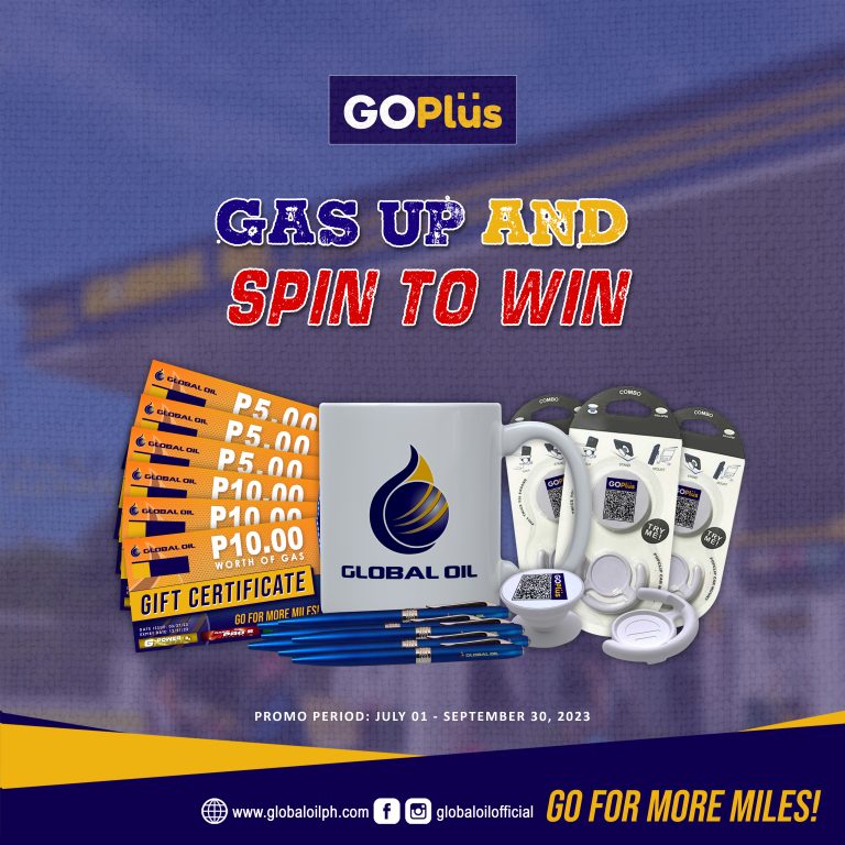GOPLUS GAS UP AND SPIN TO WIN PROMO! | Global Oil